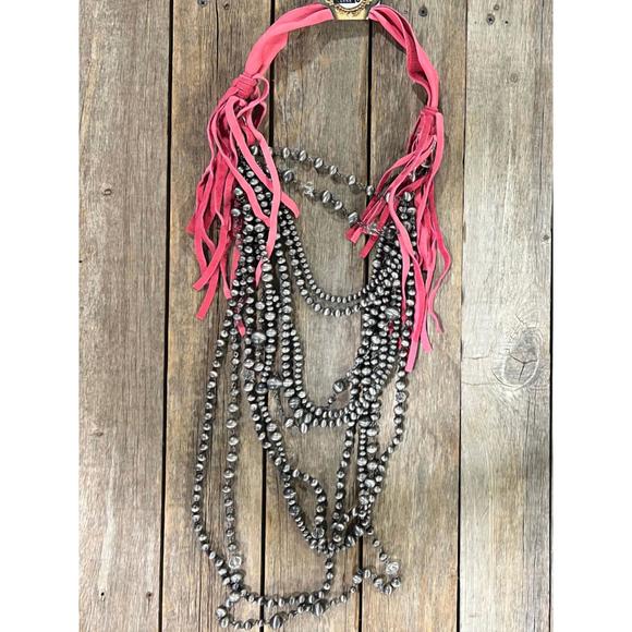 Art By Amy Labbe | Jewelry | New Art By Amy Labbe Navajo Beads In Black ...